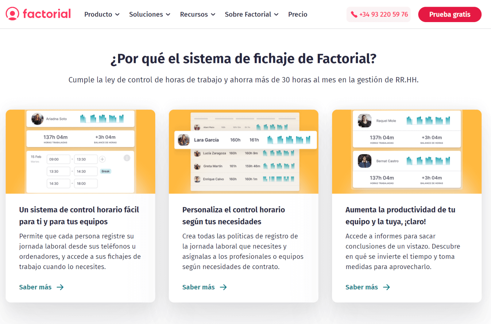 7 mejores programas de Control Horario