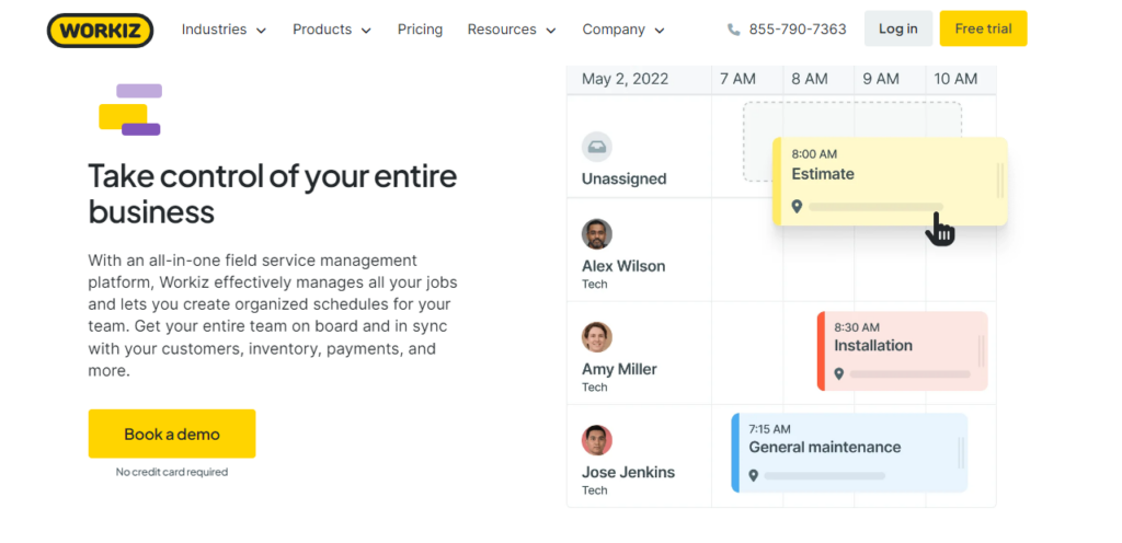 Top 5 field service software in 2025