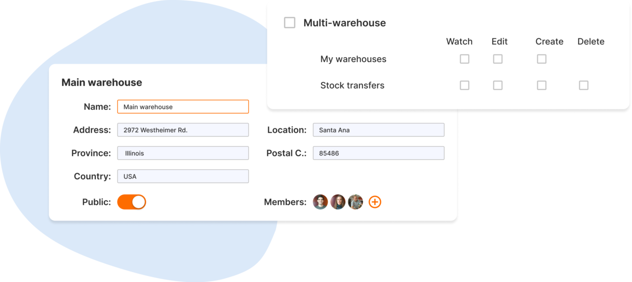 Multiple Warehouses - STEL Order